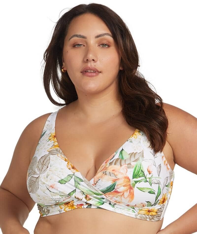 Artesands La Dolce Vita Delacroix Cross Front D G Cup Bikini Top Whi