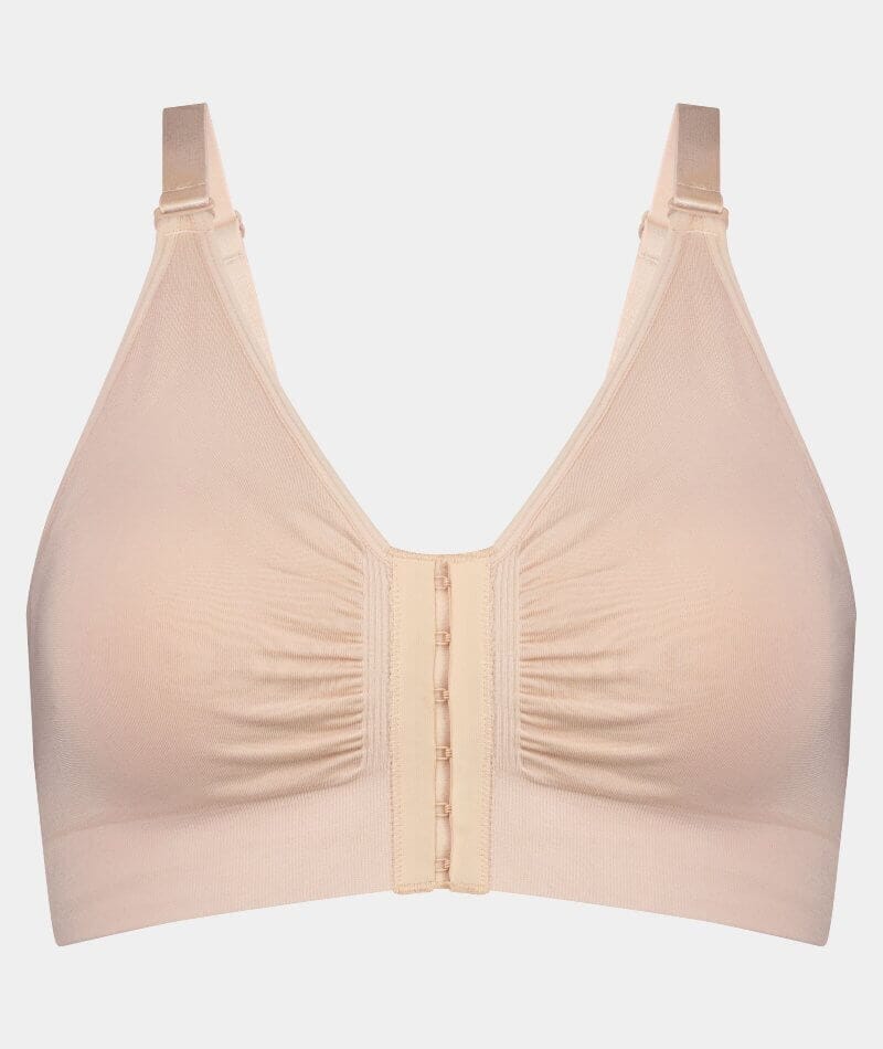 Bendon Restore Front Opening Wire-free Bra - Latte – Big Girls Don't ...