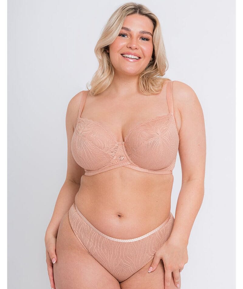 Curvy Kate Lace Daze Balcony Bra - Latte – Big Girls Don't Cry (Anymore)